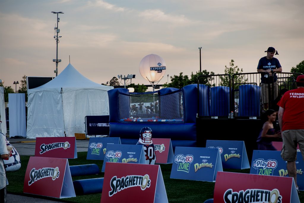 NFL Draft Event Lighting – Space Lighting